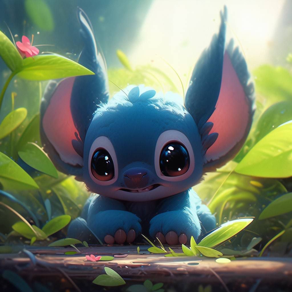 Lilo Stitch 006 - Foto Tapete Elite Print